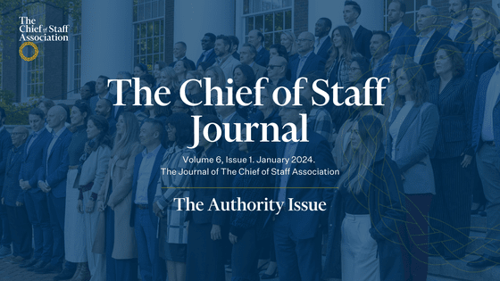 The Chief of Staff. The Authority Issue
